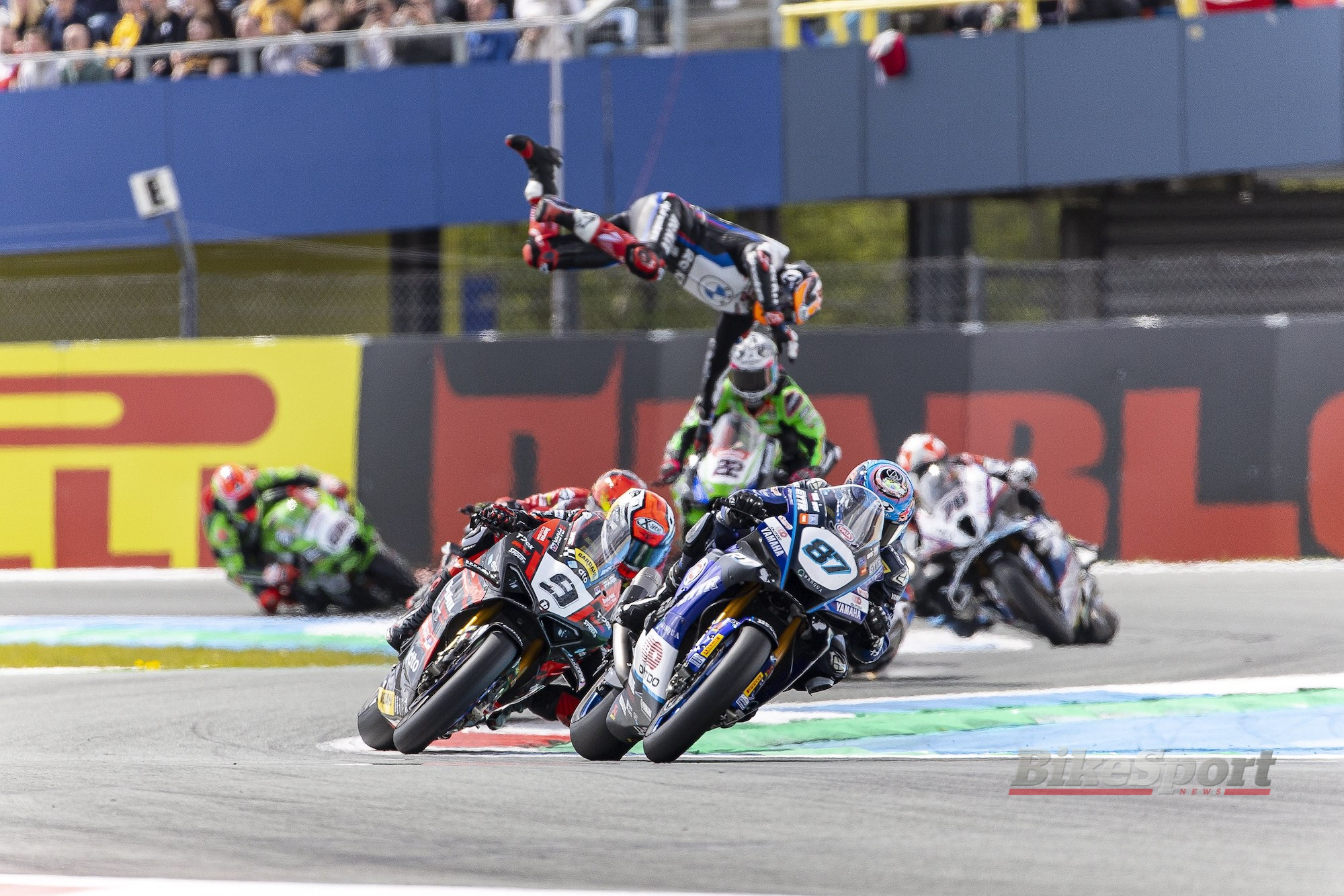 WorldSBK Assen | PICS - van der Mark suffers broken femur in Assen high ...