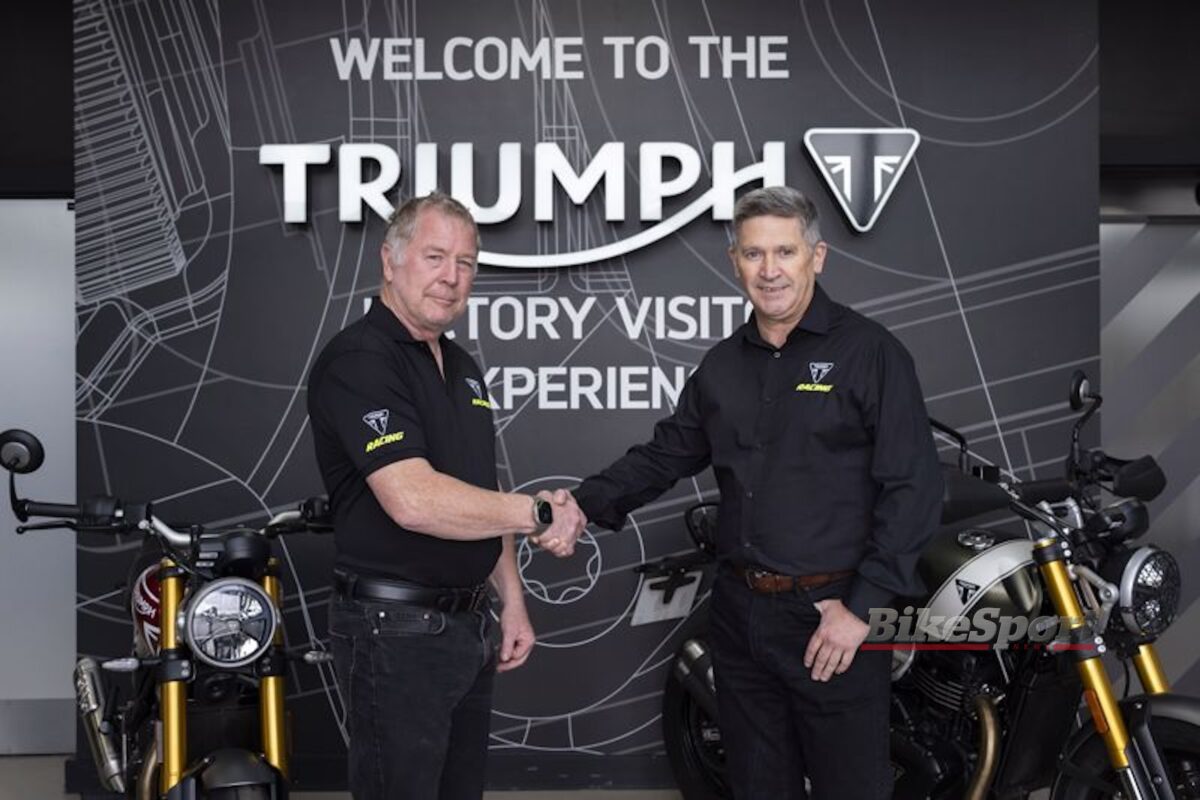 Triumph teams up with Macadam Racing for factory 2024 British Supersport effort | BikeSport News