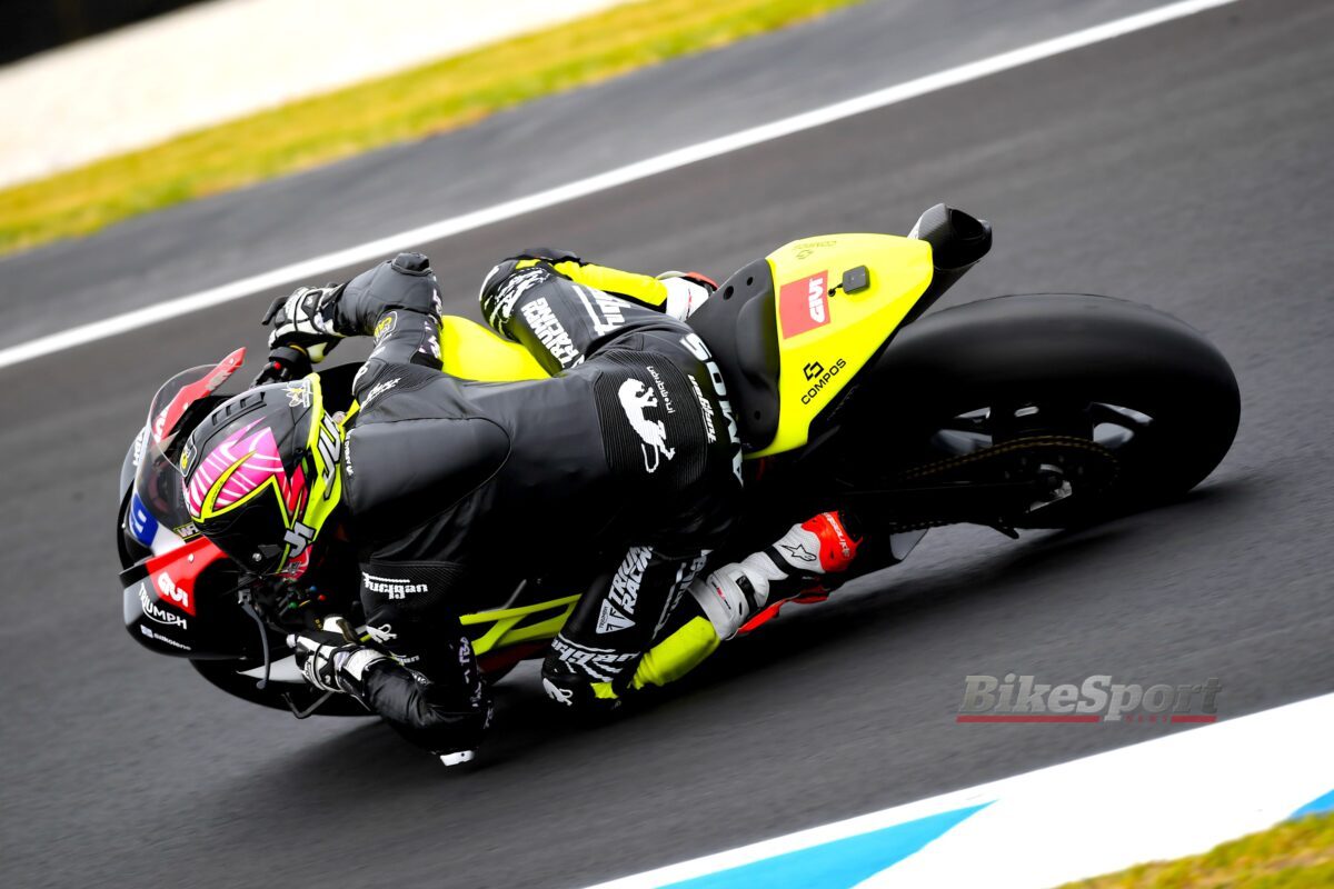 Tom Booth-Amos shrugs off high-speed spill, ready for Triumph WorldSSP ...