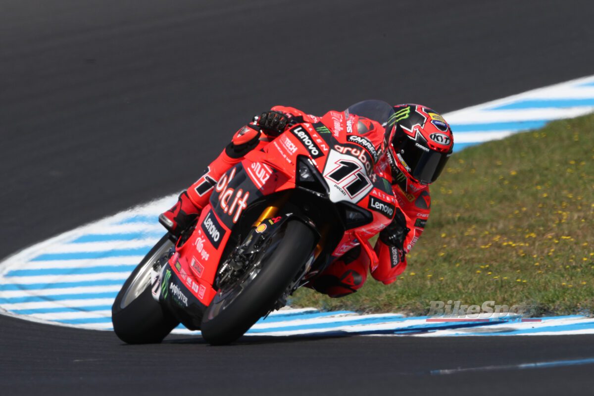 Phillip Island WorldSBK Test Results - Day One | BikeSport News