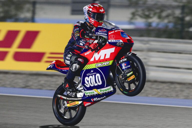 Moto3 Qatar, Qualifying Results | Ryusei Yamanaka secured his first ...