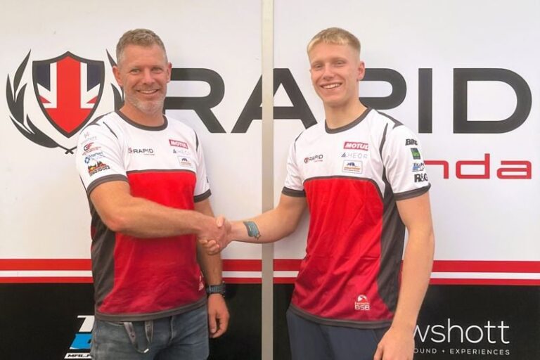 Ash Barnes will complete the 2025 season with Rapid Honda | BikeSport News
