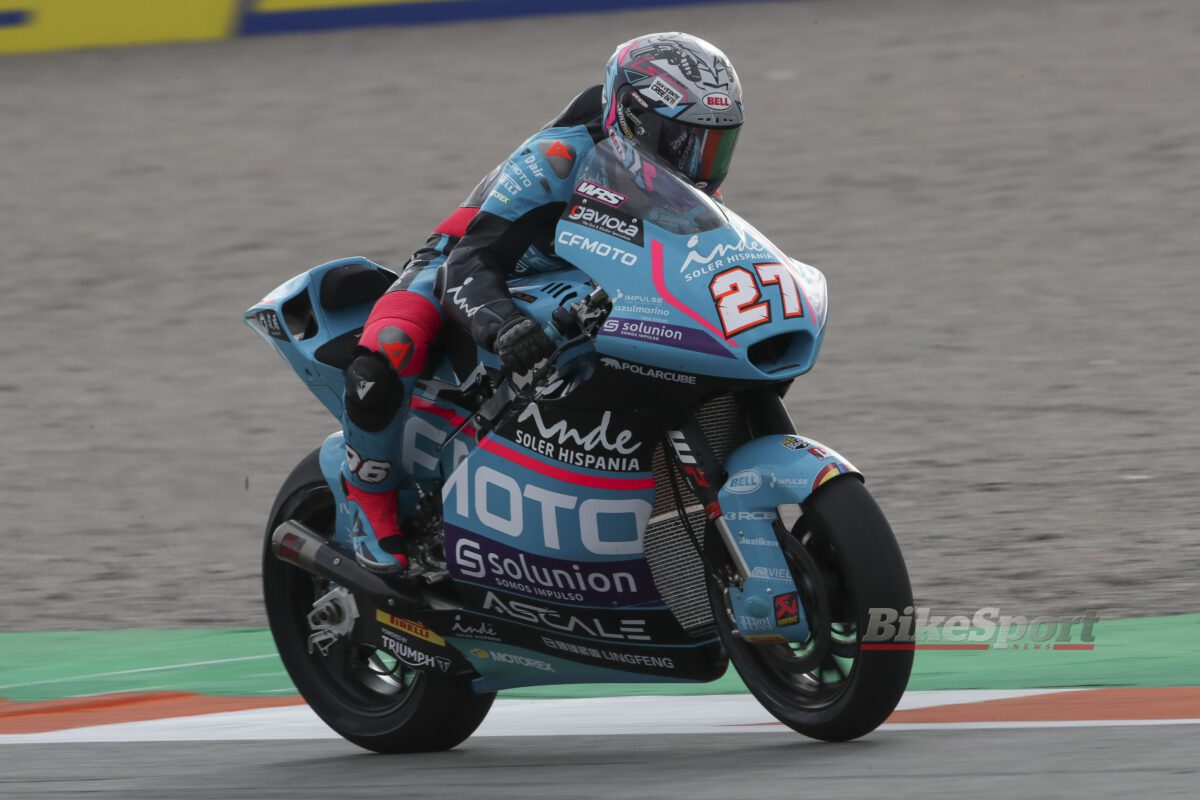 Moto2 Valencia, Qualifying Results | Daniel Holgado smashed his own Lap ...
