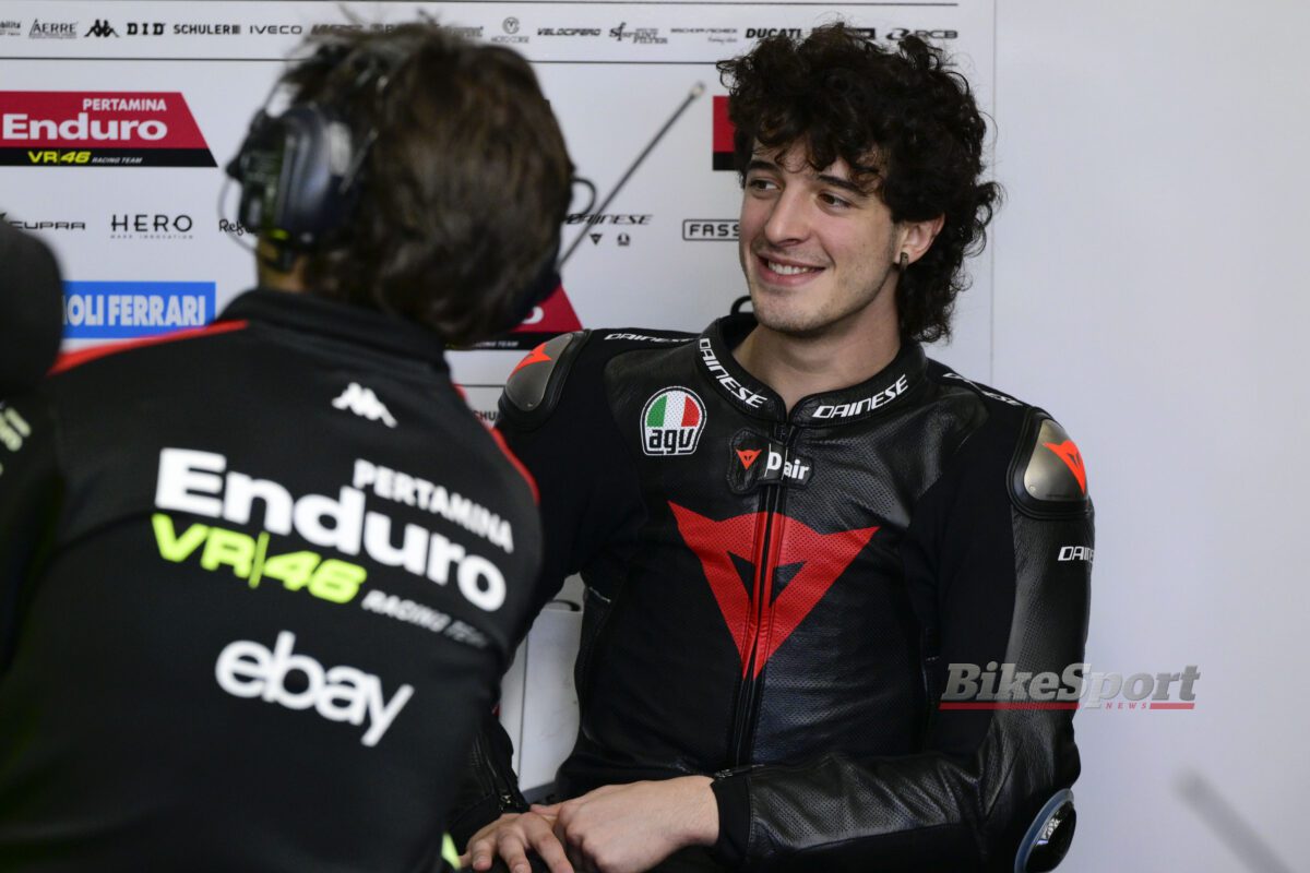 "It is the best day of my life" - Celestino Vietti describes his first laps on a MotoGP bike ...